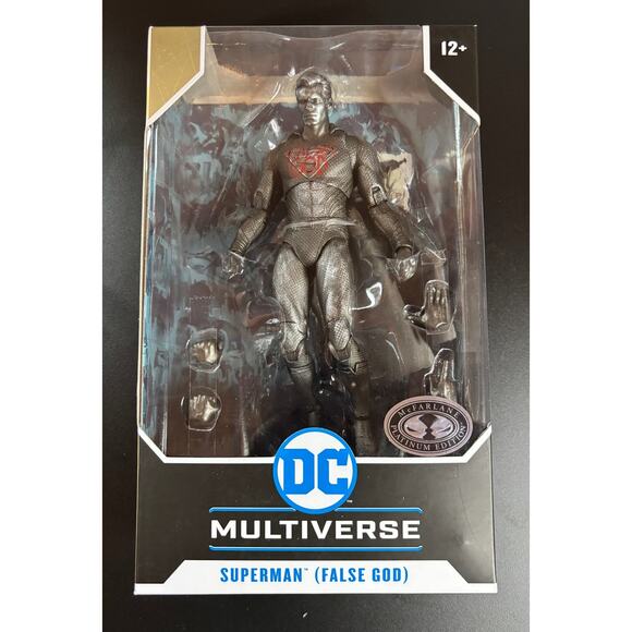 McFarlane Toys | Toys | New Dc Multiverse Superman False God Action Figure Mcfarlane Platinum ...